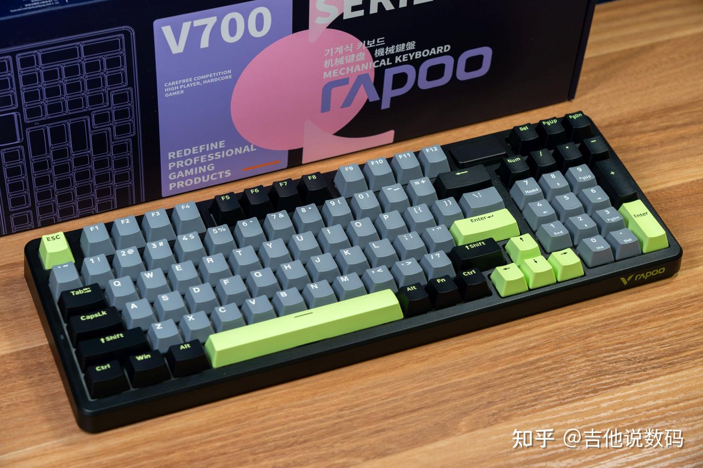 续航超长、手感超棒！雷柏V700DIY-98真是太好用了 - 知乎