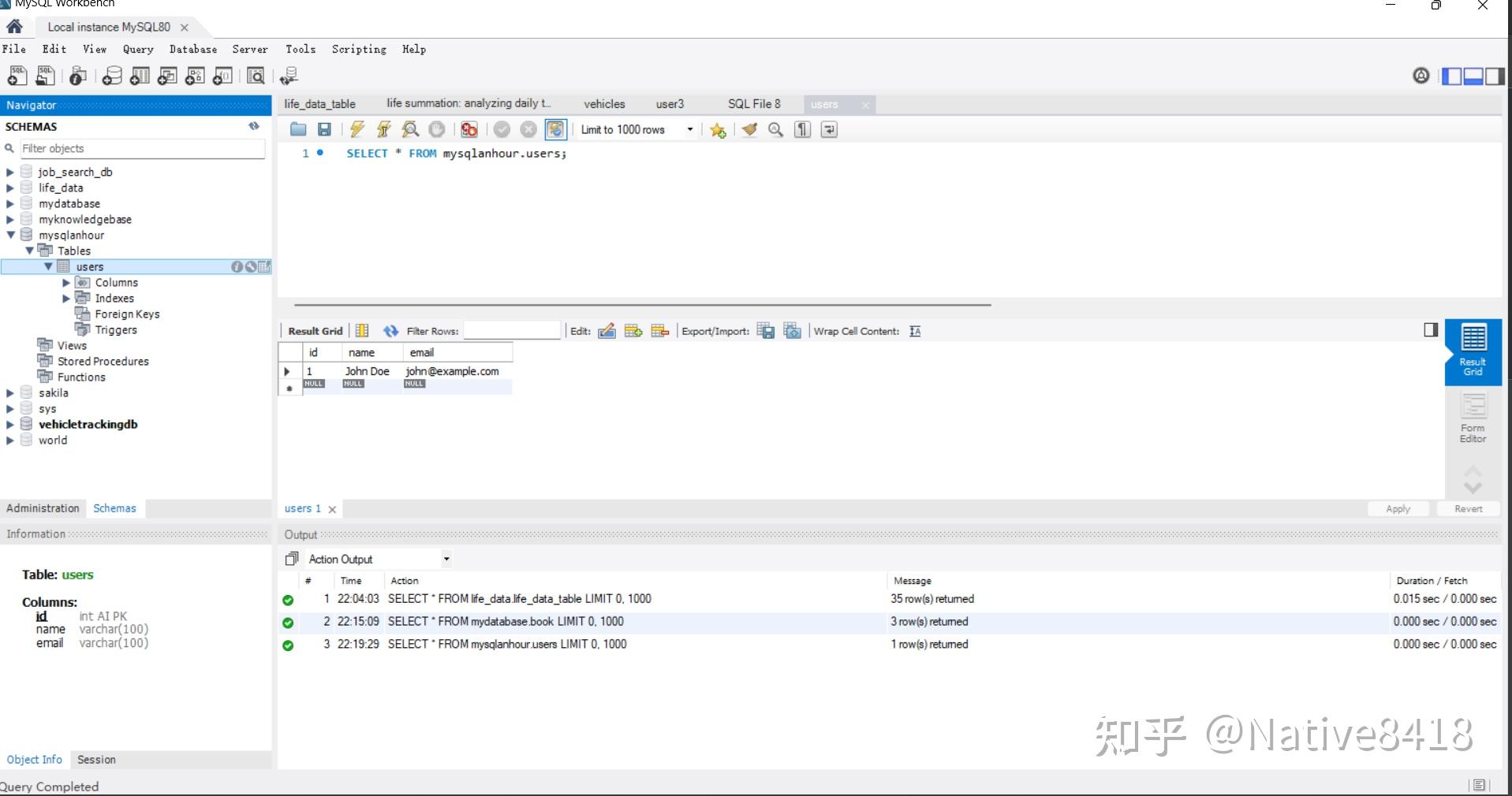 一小时实践入门 MySQL Workbench - 知乎