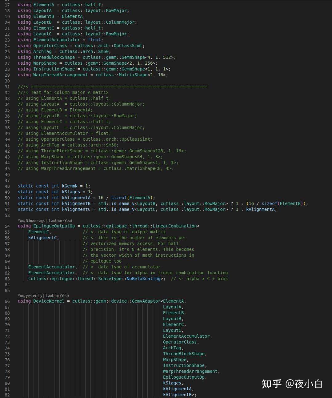 [CUTLASS实战]使用CUTLASS实现高性能GEMV - 知乎