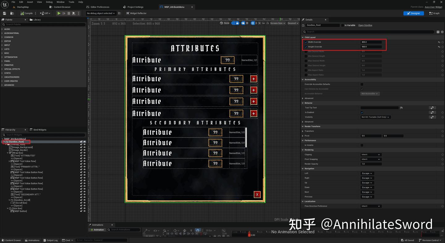 【UE5】GAS Aura 外功（第四卷）Attribute Menu+标签和资源管理类 - 知乎