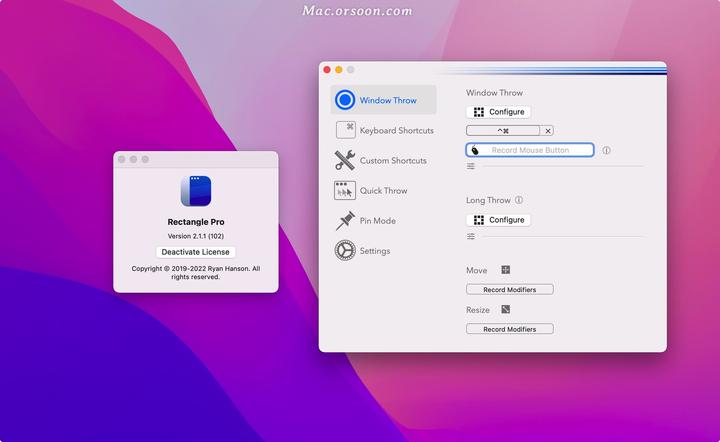 移动光标窗口捕捉工具Rectangle Pro for Mac - 知乎