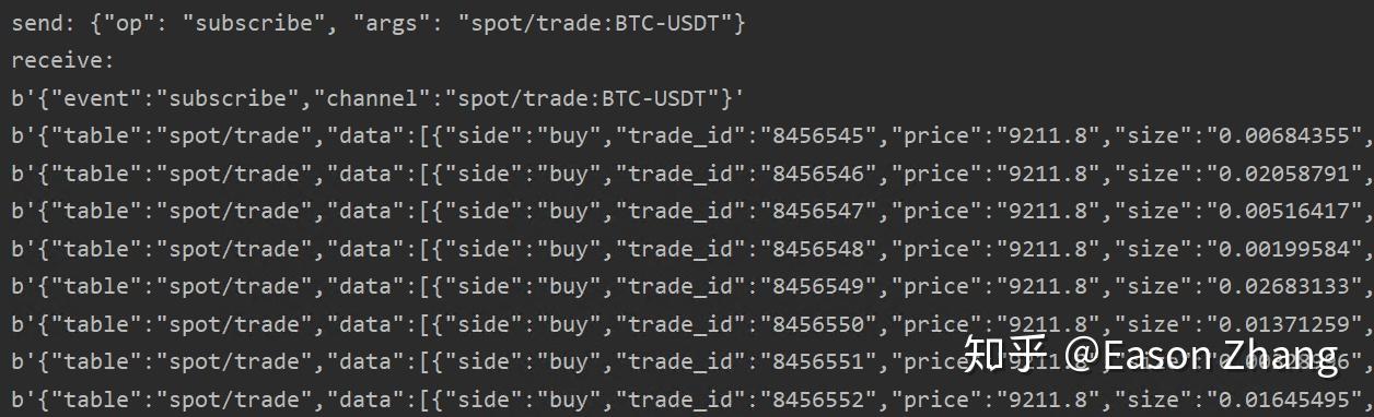 零基础OKEX-API入门及实践03-Websocket API - 知乎