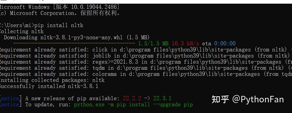 如何下载自然语言处理工具箱NLTK的nltk_data数据包 - 知乎