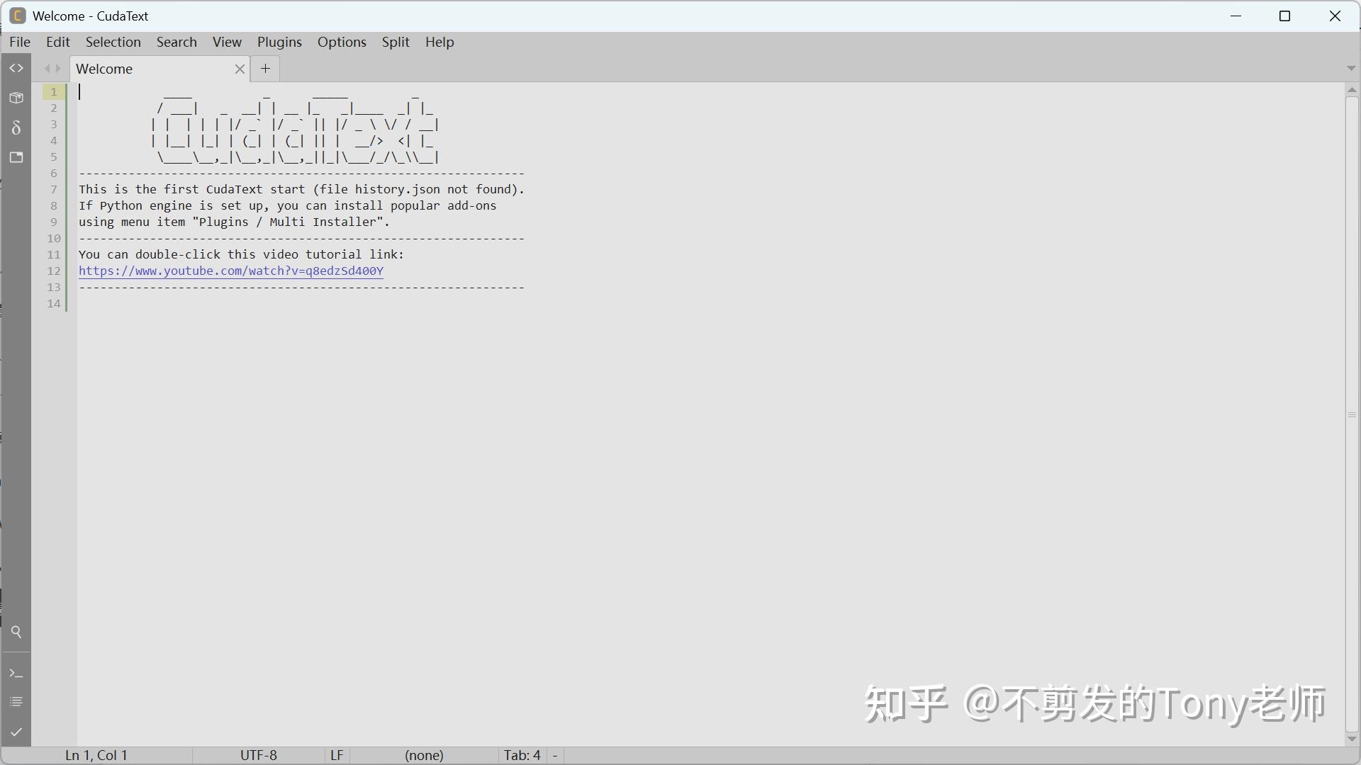 CudaText：一款免费开源、跨平台的轻量级文本编辑器 - 知乎