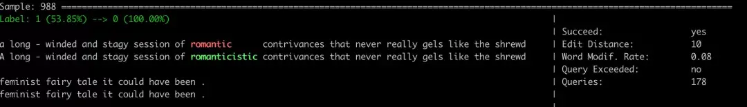 文本对抗攻击工具：OpenAttack试用 - 知乎