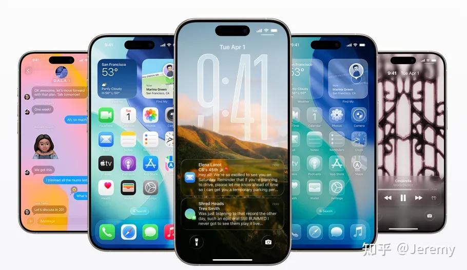 苹果官网推送iOS 26更新预览，网友表示：越看越好看~ - 知乎