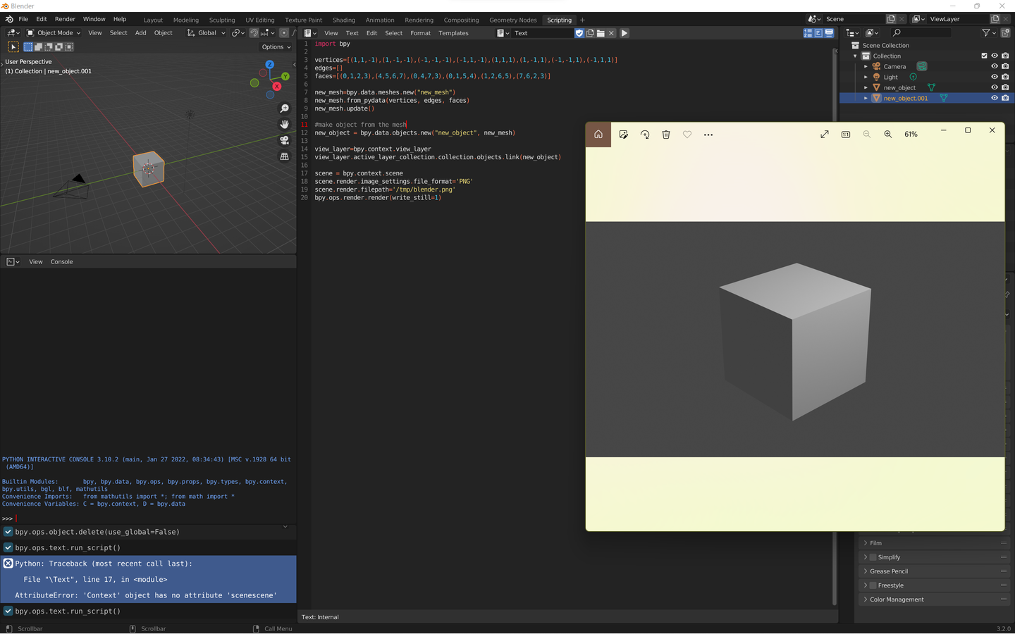 使用 Blender 为 Mathematica 进行渲染 - 知乎
