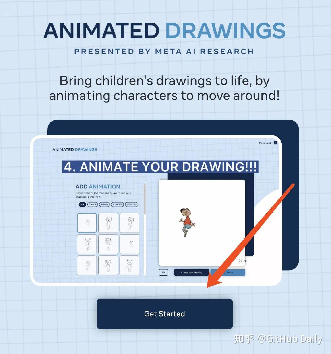 Facebook 开源 Animated Drawings，用 AI 技术让绘画作品动起来！ - 知乎