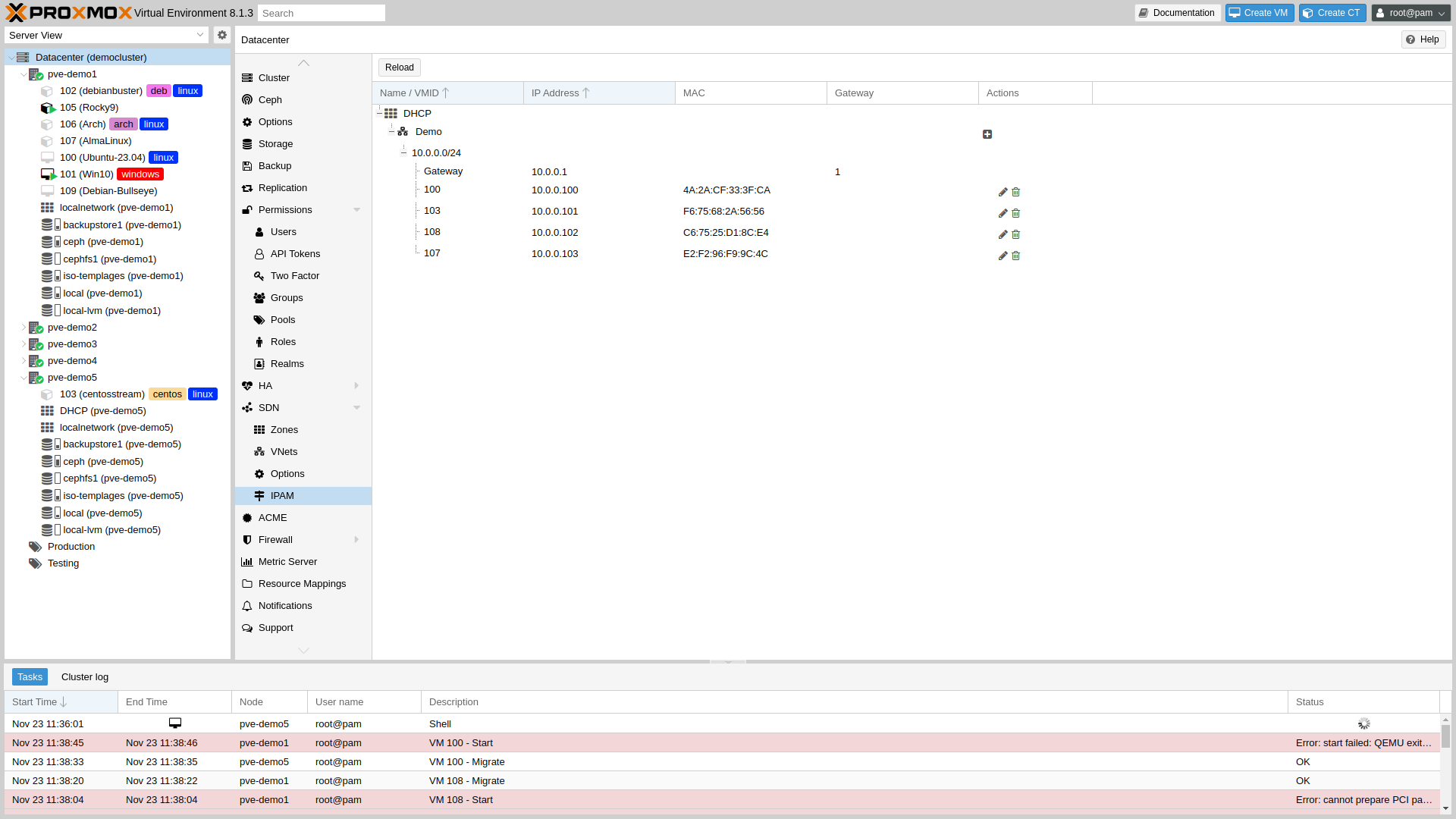 Pve+Ceph超融合HA高可用系统安装