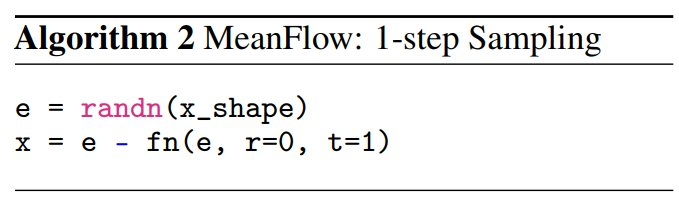 何恺明团队新作MeanFlow：单步图像生成SOTA，性能提升高达50%！ - 知乎