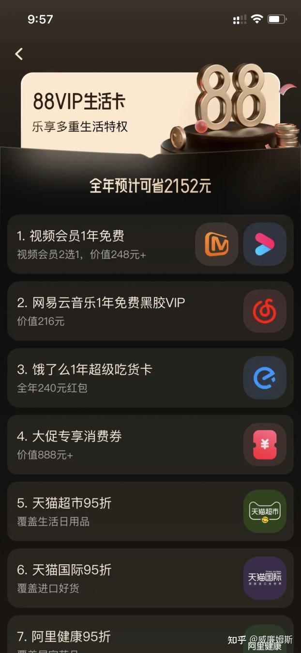 88VIP生活卡太好用啦，赶紧把下一年的费用续上！ - 知乎