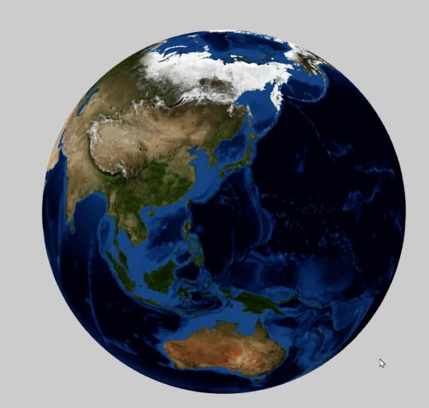 使用webgl 绘制一个地球4—让地球动起来 - 知乎