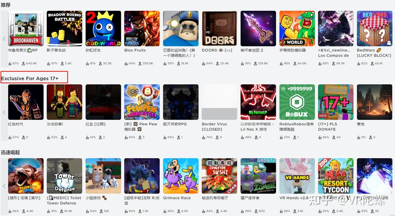 【评测】5天下载破100万，VR版《Roblox》有何魅力？ - 知乎