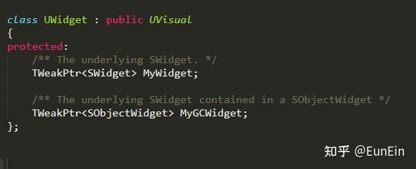 UE4：UWidget | SWidget SObjectWidget - 知乎
