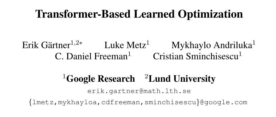 Transformer-Based Learned Optimization - 知乎