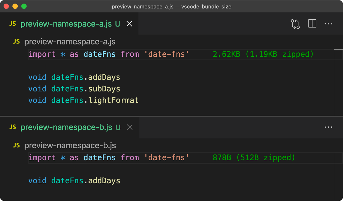 vscode-bundle-size: 为你显示 npm 包大小 - 知乎