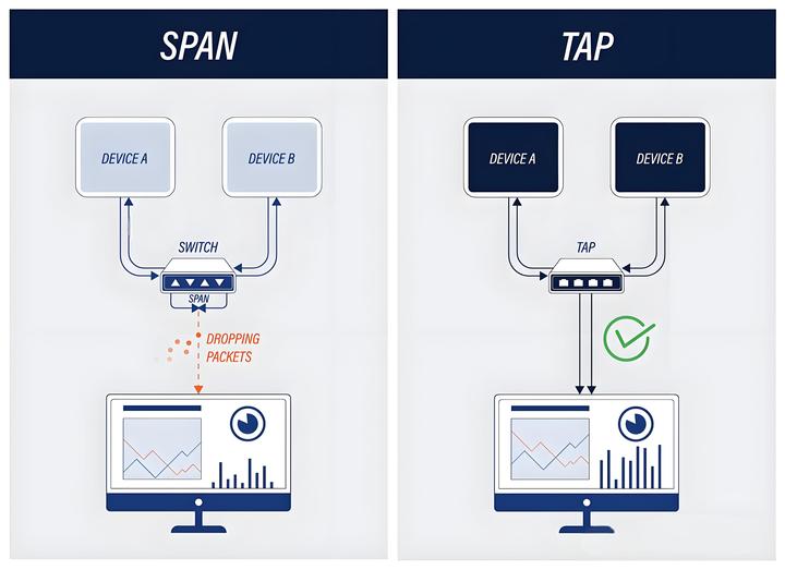 SPAN、TAP搞清楚这两个“镜像手段”，流量分析不踩坑 - 知乎