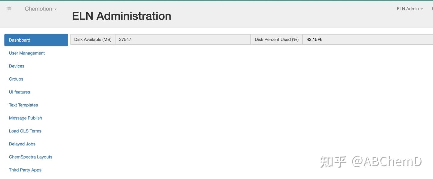 An Organic Chemistry Electronic Lab Notebook: Chemotion on Digital Ocean - 知乎