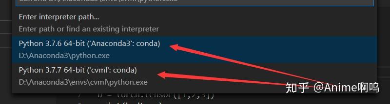 如何把jupyter切换到其他配置好的conda虚拟环境和vscode导入conda环境 - 知乎