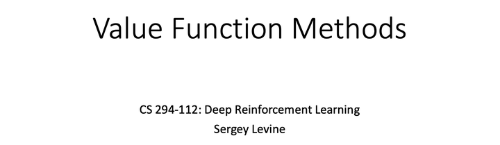 CS285 Lec7: Value Function Methods - 知乎