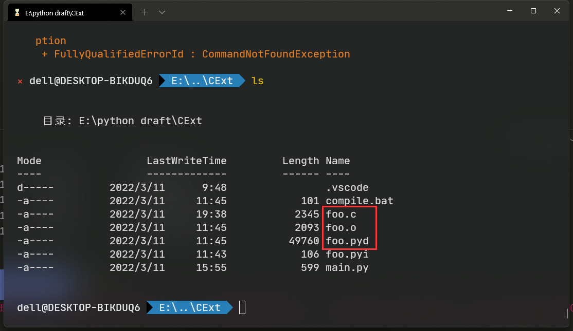Python进阶笔记C语言拓展篇（二）动态链接库pyd+存根文件pyi——学会优雅地使用C\C++拓展Python模块的正确/官方姿势 - 知乎