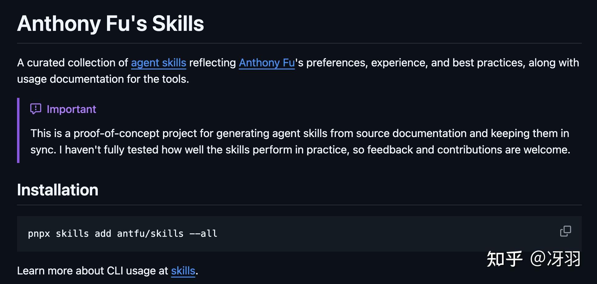 Vue 核心成员 Anthony Fu 发布了他的 Vue skills - 知乎