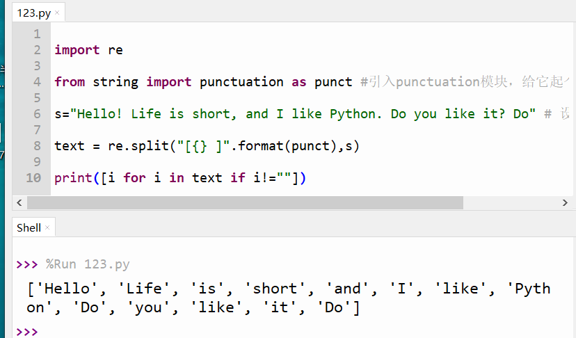 Python把英文句子切分成单词列表的四种方法 - 知乎