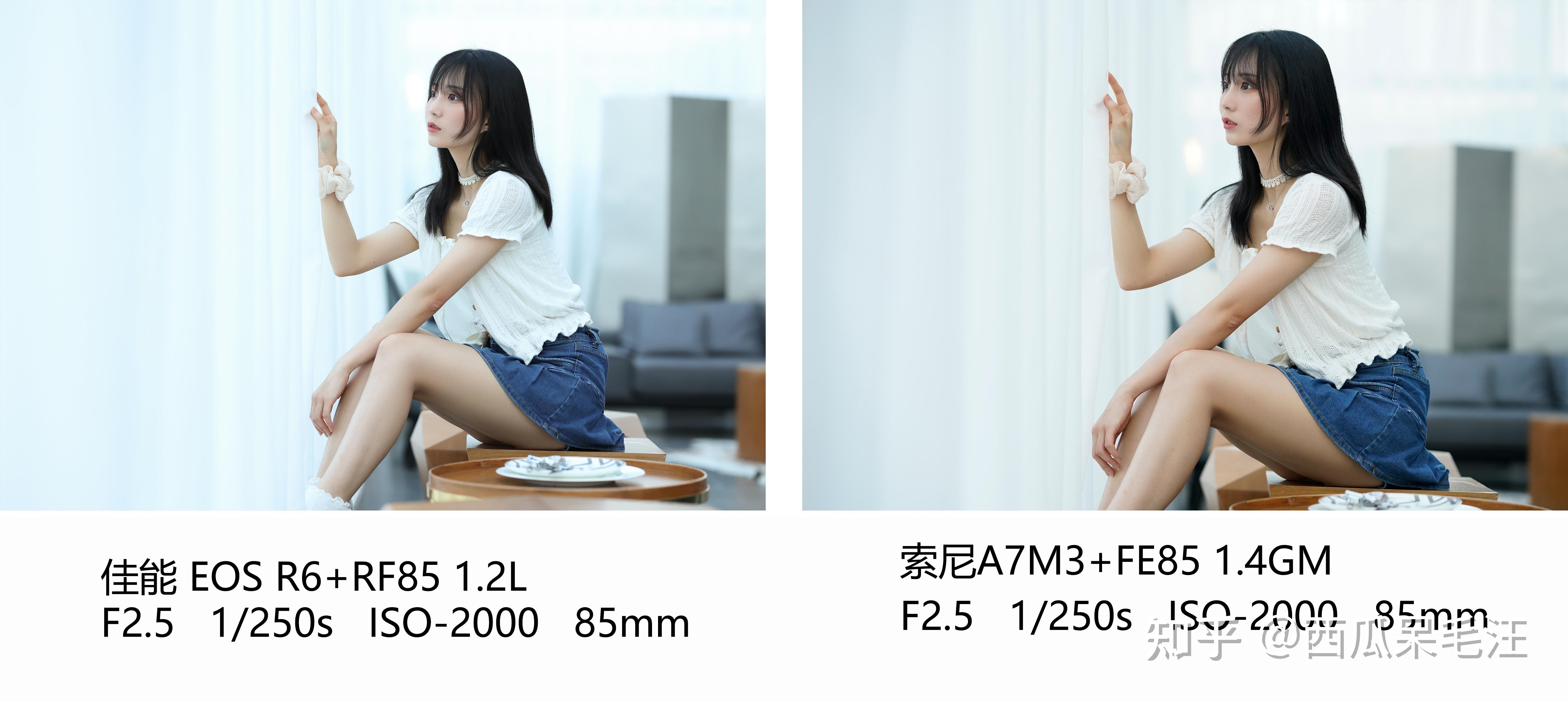 人像肤色差异这么大？佳能EOS R6 VS索尼A7M3人像评测 - 知乎