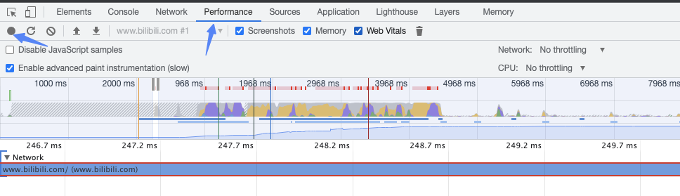 从 B 站出发，用 Chrome devTools performance 分析页面如何渲染 - 知乎
