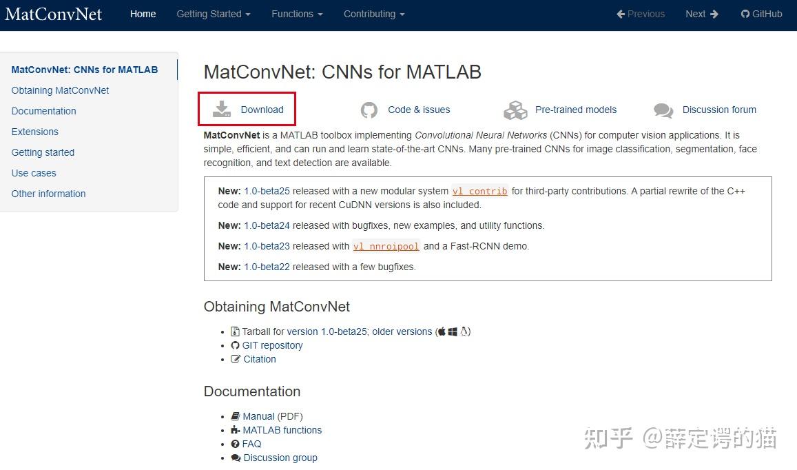 MATLAB安装MatConvNet笔记 - 知乎