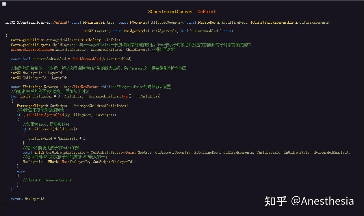 UE4-Slate源码学习（六）slate渲染Part2-Paint控件绘制 - 知乎