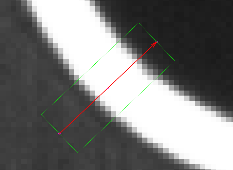 卡尺工具：实现halcon中的gen_measure_rectangle2 - 知乎