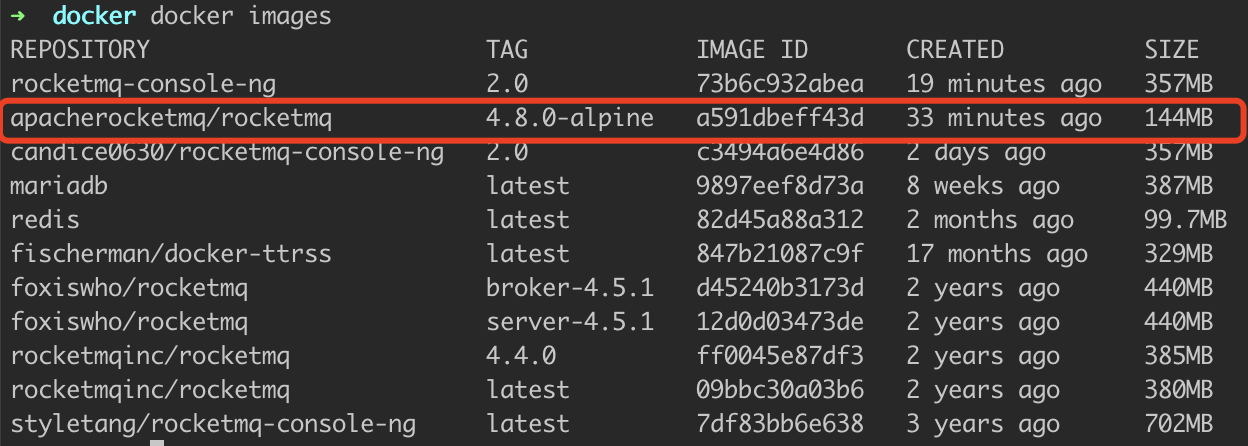 M1版本Mac通过Docker安装RocketMQ - 知乎