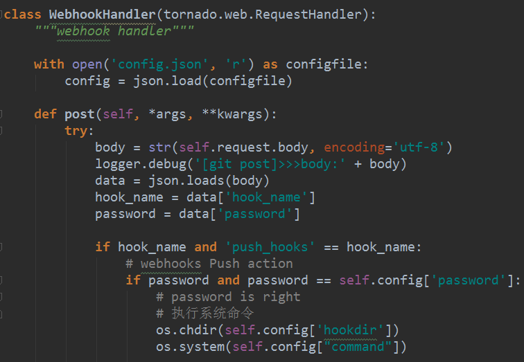 使用webhook结合python脚本实现自动化部署 - 知乎
