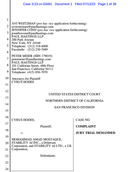 Stability AI创始人100美元出售15%！怒告合伙人诈骗索赔1.5亿，网友：我也想这么干 - 知乎
