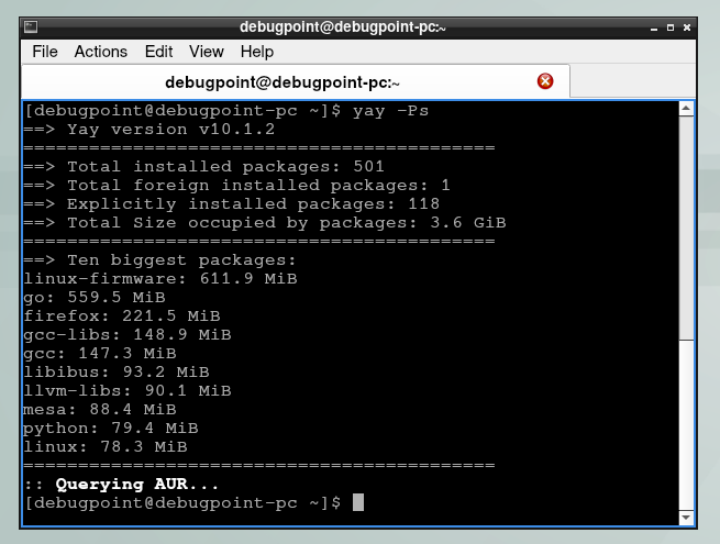 初级：如何在 Arch Linux 中安装 Yay AUR 助手 | Linux 中国 - 知乎