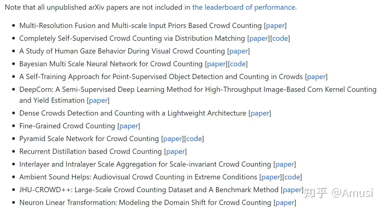 GitHub：人群计数最全资料集锦 - 知乎