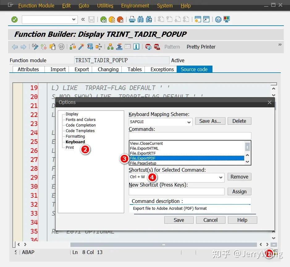 SAPGUI 里 ABAP 代码导出成 PDF 格式的隐藏小技巧 - 知乎