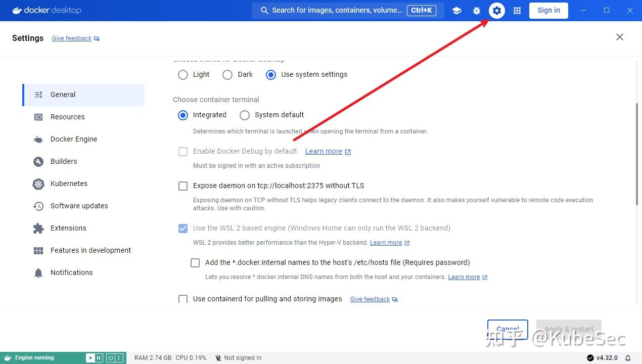 Windows 上的 Docker Desktop WSL 2 - 知乎