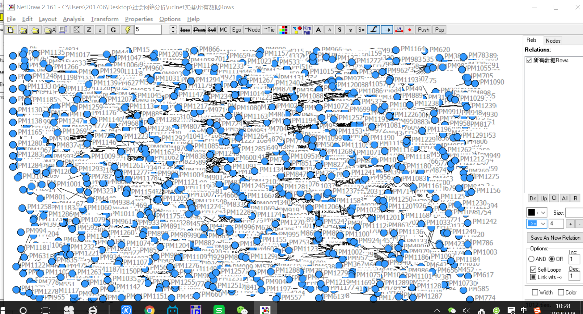 ucinet数据可视化实操--基础操作 - 知乎