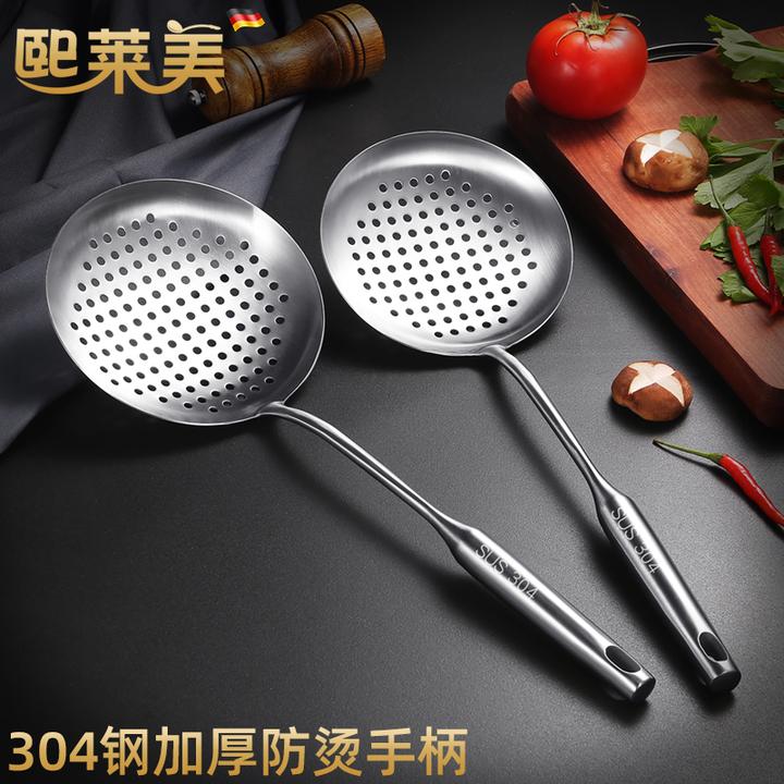 不锈钢漏勺和普通漏勺有什么区别 - 知乎