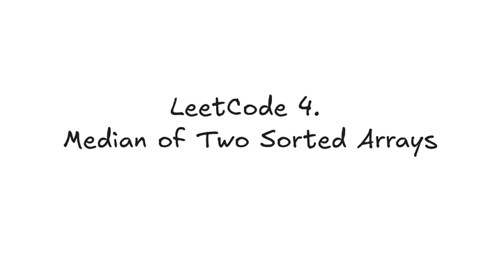 lc 4. Median of Two Sorted Arrays - 知乎