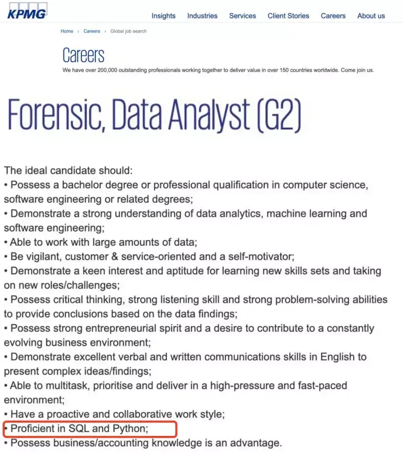 都在简历上说精通SQL、Python, 你们的良心不会痛吗? - 知乎