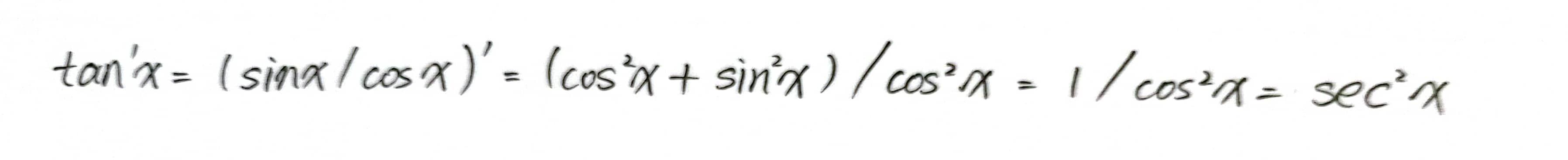 tanh(x) 的导数是 1-tanh^2(x) 还是 sec^2(x)? - 知乎
