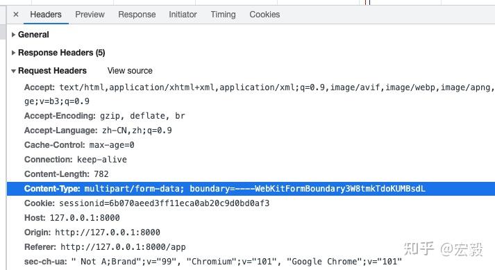 multipart/form-data中Boundary的说明 - 知乎