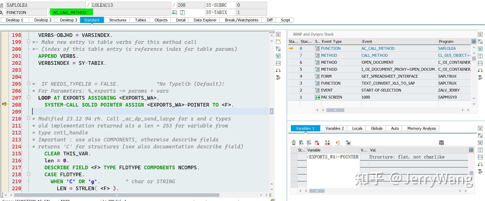 SAP ABAP 解析 excel 文件的函数 TEXT_CONVERT_XLS_TO_SAP 单步执行分析 - 知乎