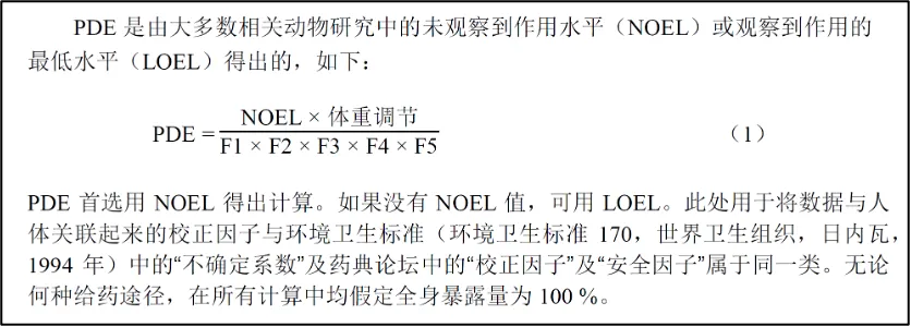 NOAEL/LOAEL能否替代NOEL用于药品PDE计算？权威指南对比分析 - 知乎