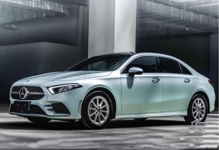 奔驰A200L改色马卡龙月光玉 - 知乎