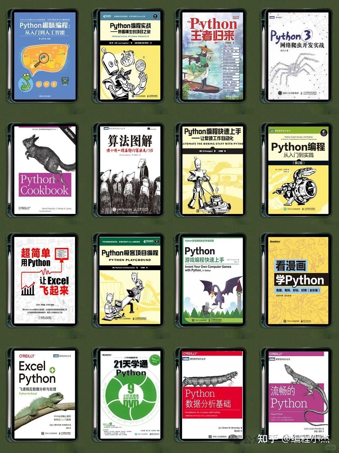 Python超全电子书合集 | 16本python书籍（附PDF版），看完少走一半弯路 - 知乎