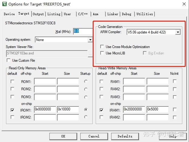 STM32CubeMX一键生成FREERTOS代码 + KEIL多版本共存 + 使用VSCODE编译和烧录程序 - 知乎
